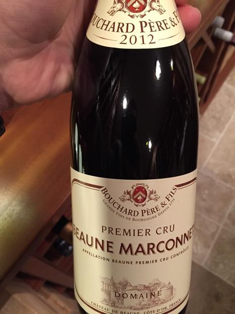 2011 Bouchard Père et Fils Beaune 1er Cru Marconnets, France, Burgundy ...