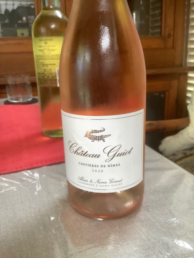 2020 Château Guiot Costières-de-Nîmes Rosé, France, Rhône, Southern ...