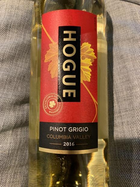 2016 Hogue Cellars Pinot Grigio, USA, Washington, Columbia Valley ...