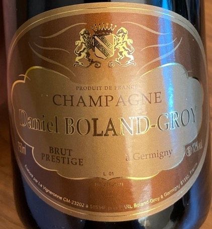 NV Daniel Boland-Groy à Germigny Champagne Brut Prestige, France ...