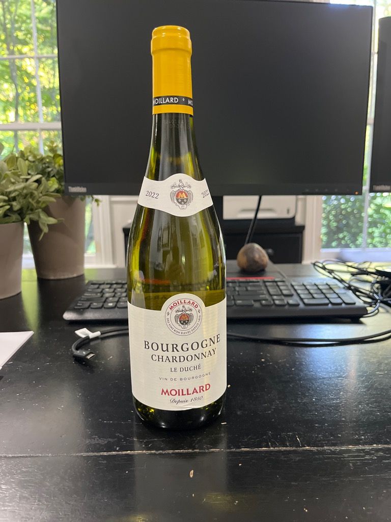 2023 Moillard Bourgogne Blanc Le Duché, France, Burgundy, Bourgogne ...