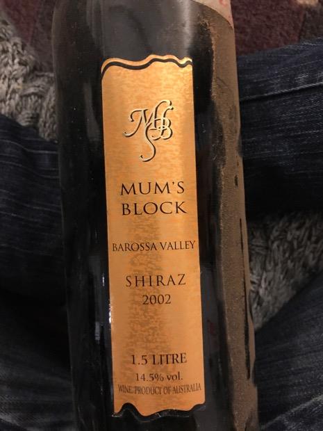 1999 Rohrlach Mum's Block Shiraz, Australia, South Australia, Barossa ...
