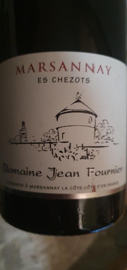 2018 Domaine Jean Fournier Marsannay Es Chezots, France, Burgundy, Côte ...