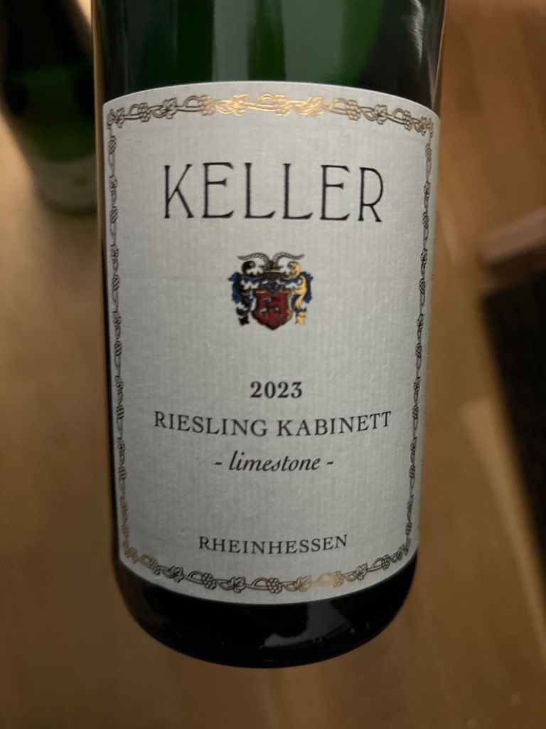2024 Weingut Keller Riesling Kabinett "Limestone", Germany, Rheinhessen ...