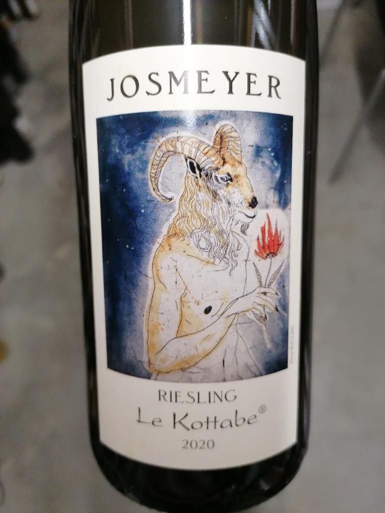 2020 Josmeyer Riesling Le Kottabe, France, Alsace - CellarTracker