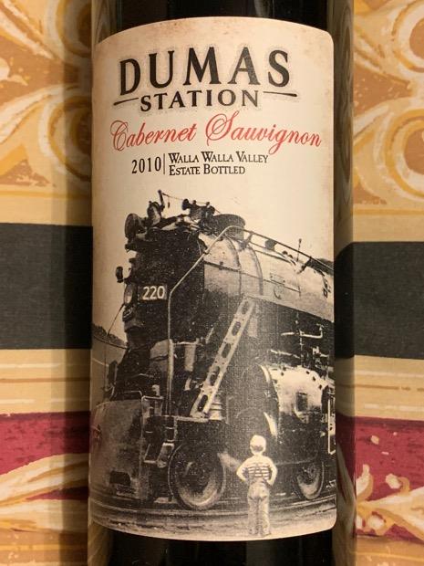 2010 Dumas Station Cabernet Sauvignon Estate, USA, Washington, Columbia ...