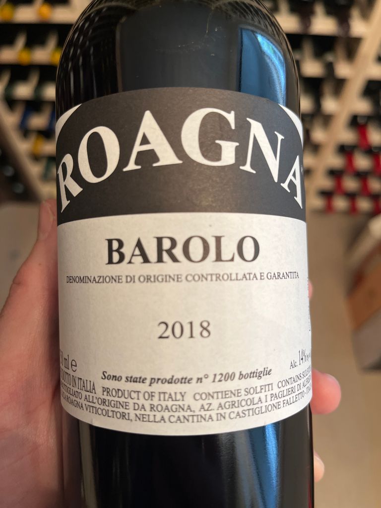 2018 Roagna Barolo, Italy, Piedmont, Langhe, Barolo - CellarTracker