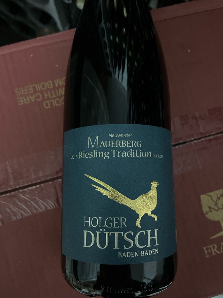 2022 Holger Dütsch Neuweierer Mauerberg Riesling Tradition trocken ...