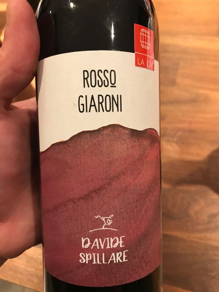 2020 Davide Spillare Merlot Rosso Giaroni Veneto IGT, Italy, Veneto ...