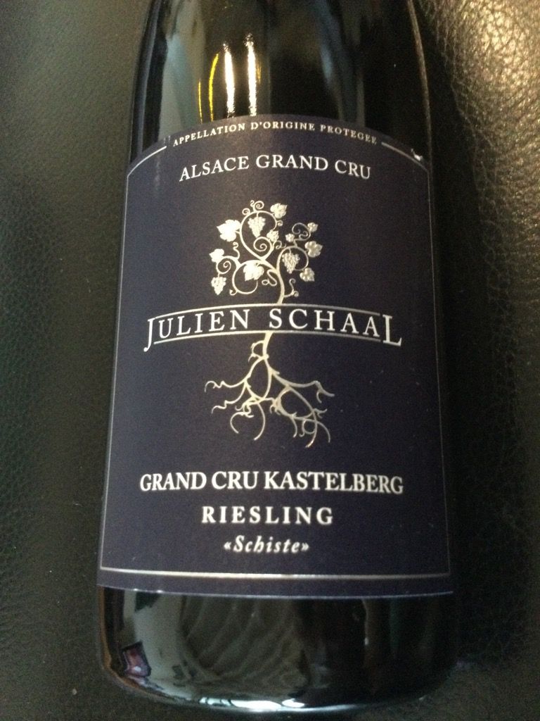 2020 Julien Schaal Riesling Kastelberg Schiste, France, Alsace, Alsace Grand Cru - CellarTracker
