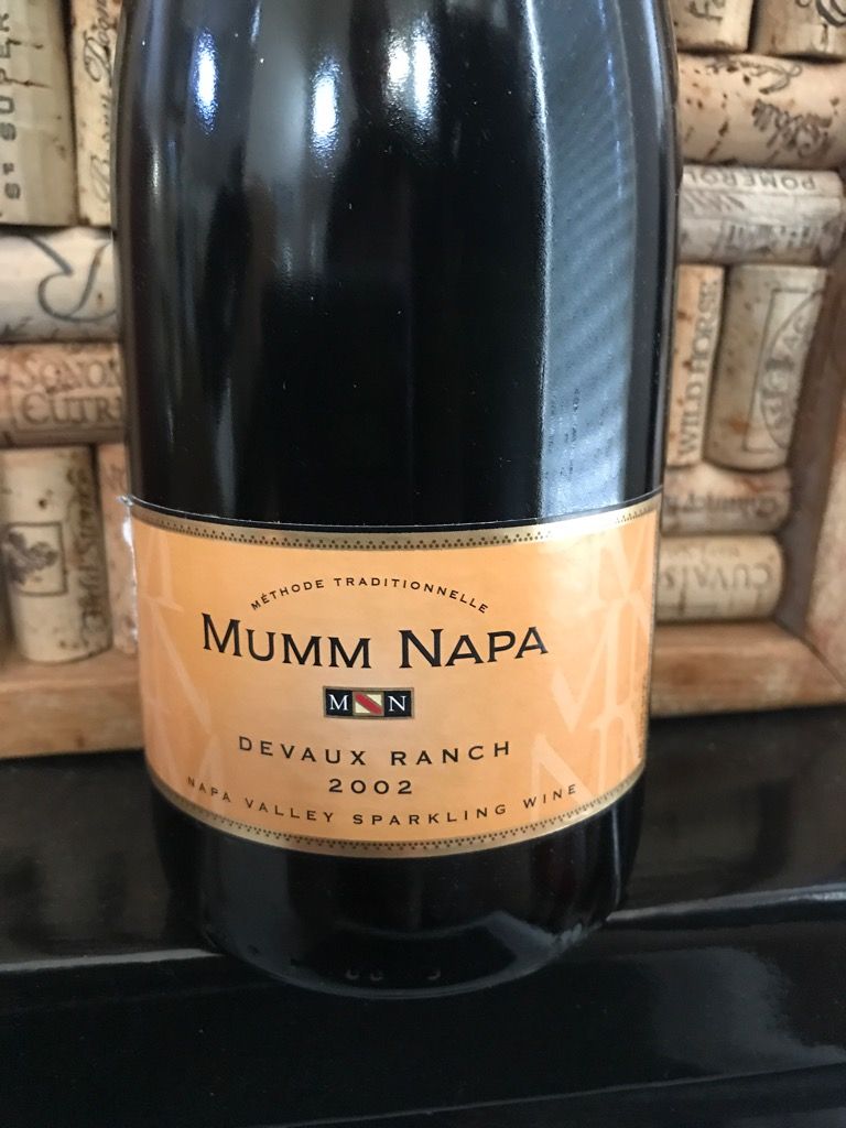 2002 Mumm Napa Devaux Ranch, USA, California, Napa Valley - CellarTracker