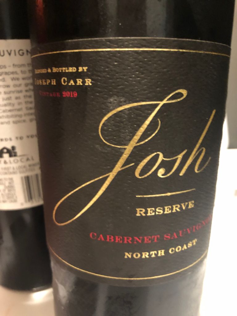 2019 Josh Cellars Cabernet Sauvignon Reserve North Coast, USA ...