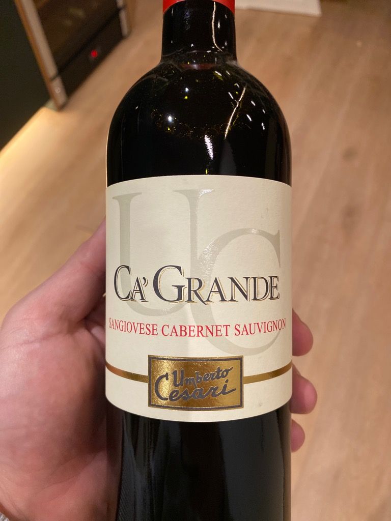 2018 Umberto Cesari Ca' Grande Sangiovese Cabernet Sauvignon, Italy ...
