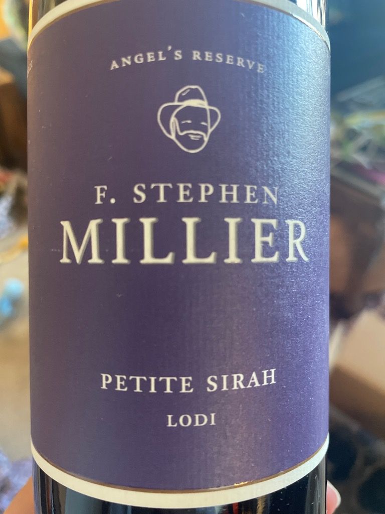 2023 F. Stephen Millier Petite Sirah Angel's Reserve, USA, California ...