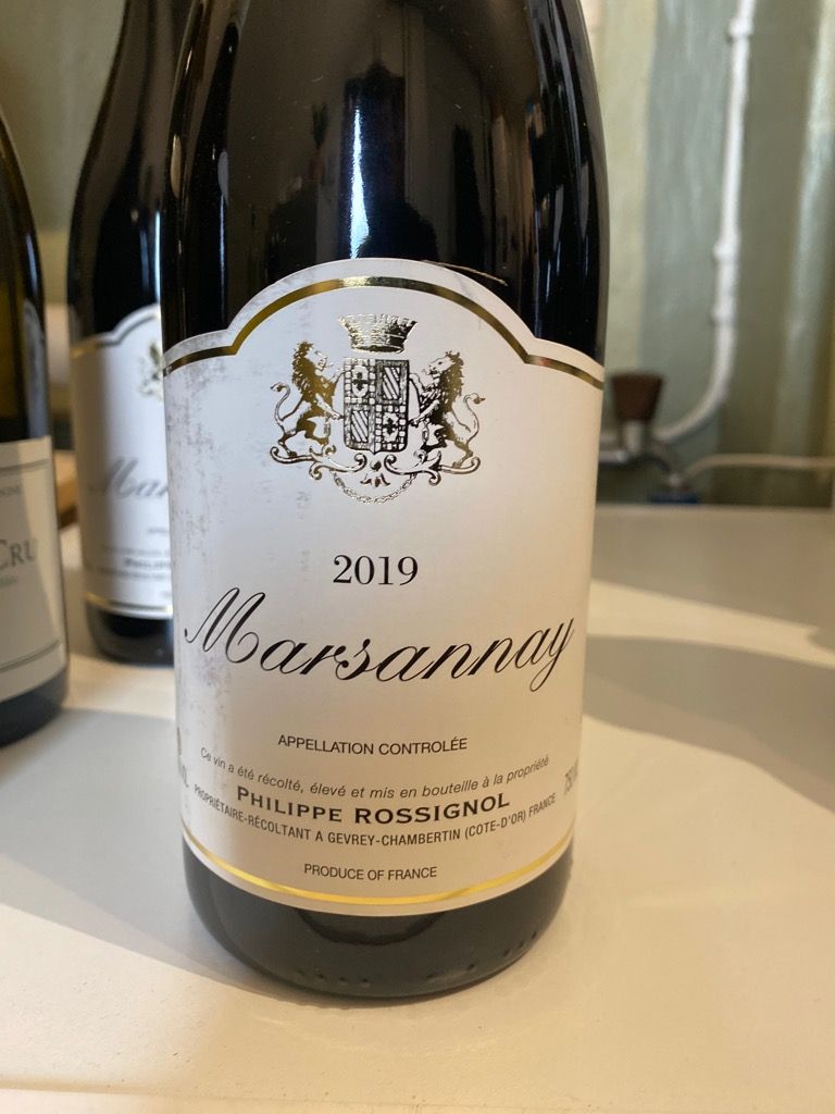 2019 Philippe Rossignol Gevrey-Chambertin, France, Burgundy, Côte de Nuits, Gevrey-Chambertin ...