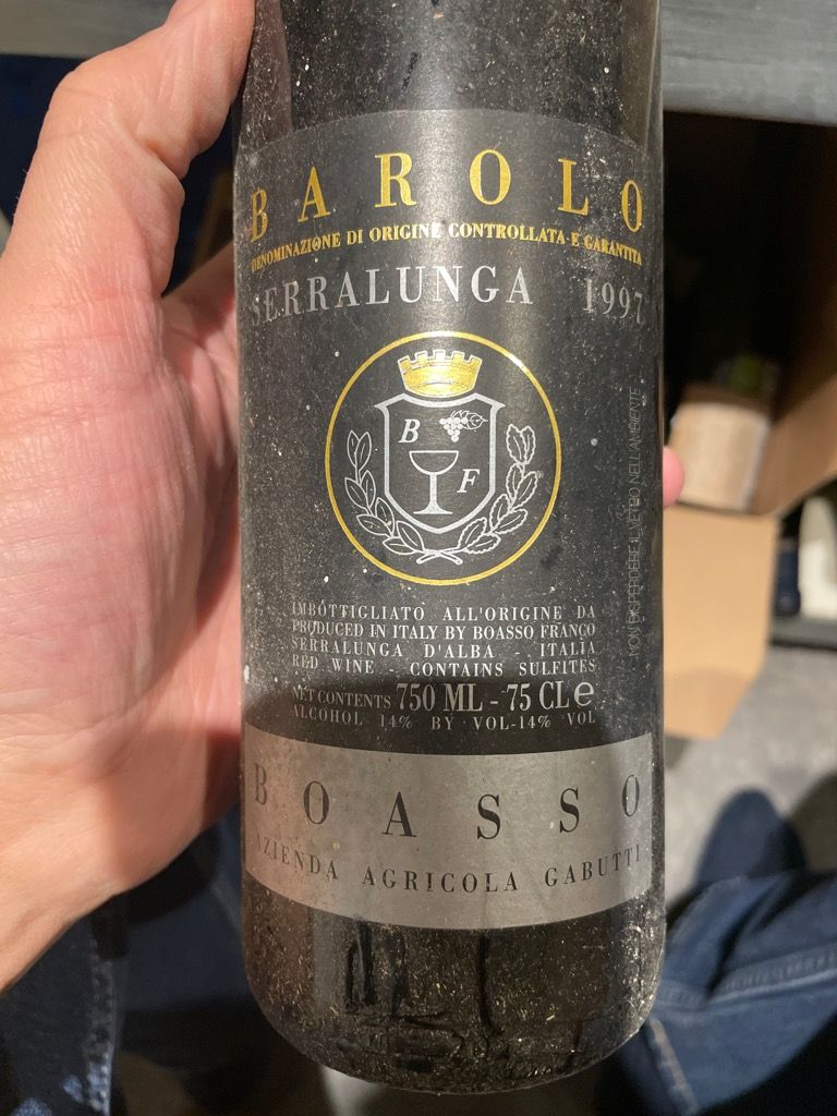 1982 Boasso Barolo Serralunga, Italy, Piedmont, Langhe, Barolo ...