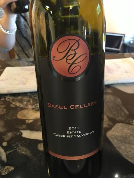 2011 Basel Cellars Cabernet Sauvignon Walla Walla Valley, USA ...