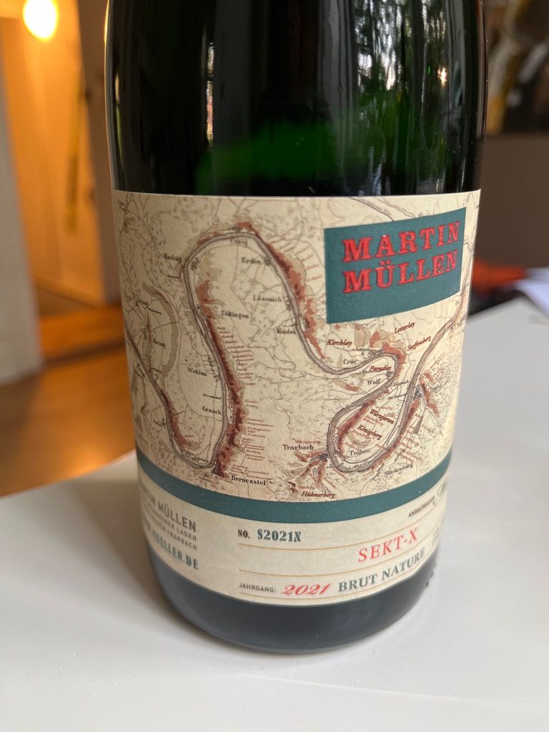 2021 Martin Müllen Sekt - X Brut Nature, Germany, Mosel Saar Ruwer ...