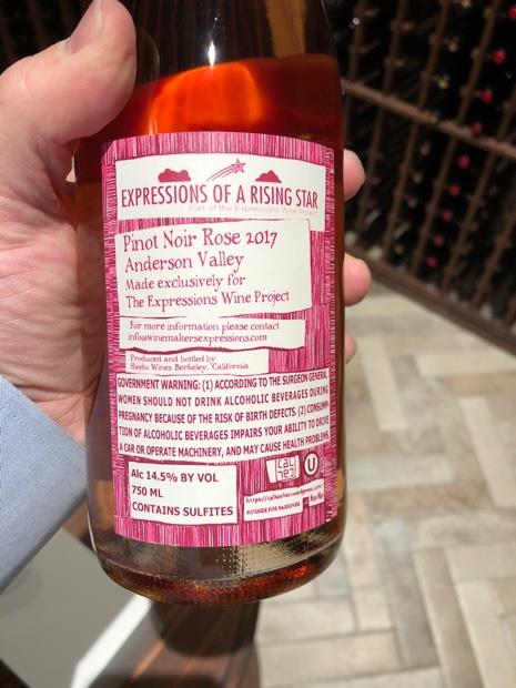 2016 Hajdu Pinot Noir Expressions Rosé, USA, California, North Coast ...