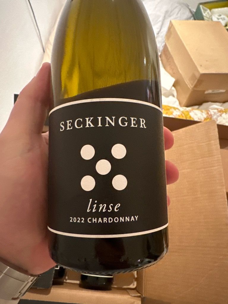 2023 Seckinger Chardonnay Linse, Germany, Pfalz - CellarTracker