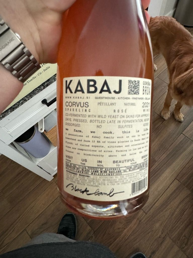 2021 Kabaj San Lurinz, Corvus, Slovenia, Primorska, Goriška Brda - CellarTracker