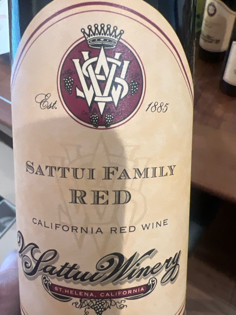 2020 V. Sattui Winery Sattui Family Red, USA, California - CellarTracker