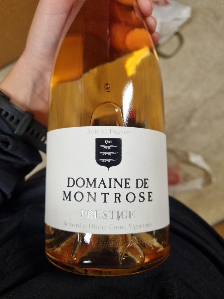 2022 Domaine Montrose Côtes de Thongue Prestige Rosé, France, Languedoc ...