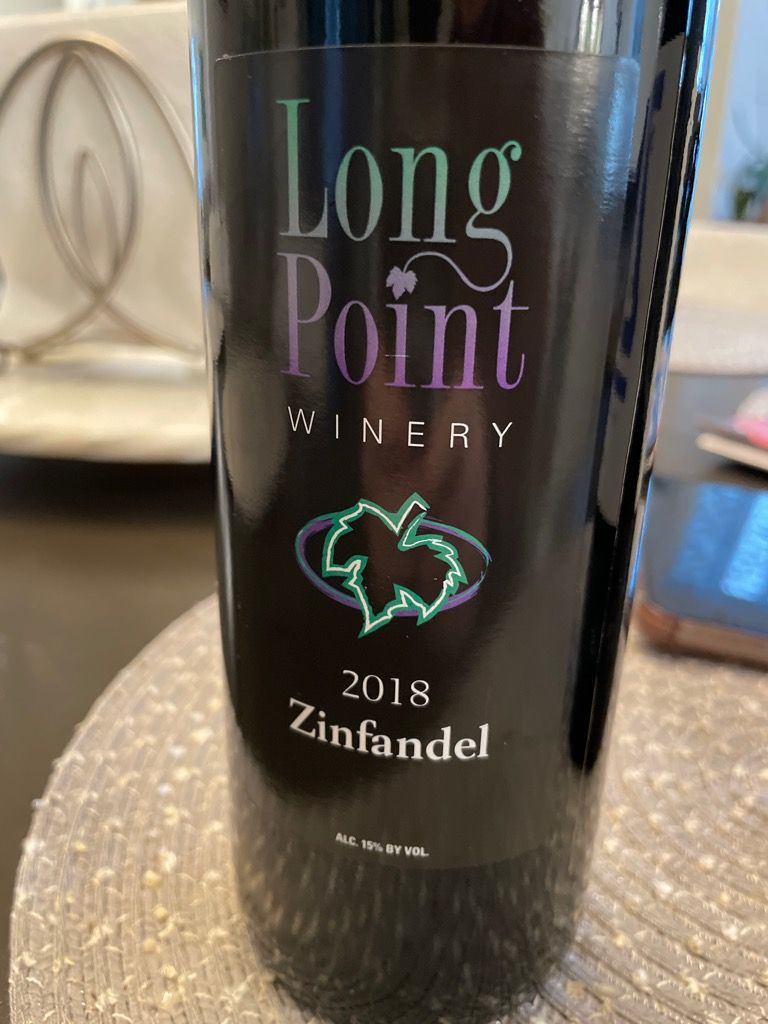 2018 Long Point Zinfandel, USA, New York, Finger Lakes, Cayuga Lake ...