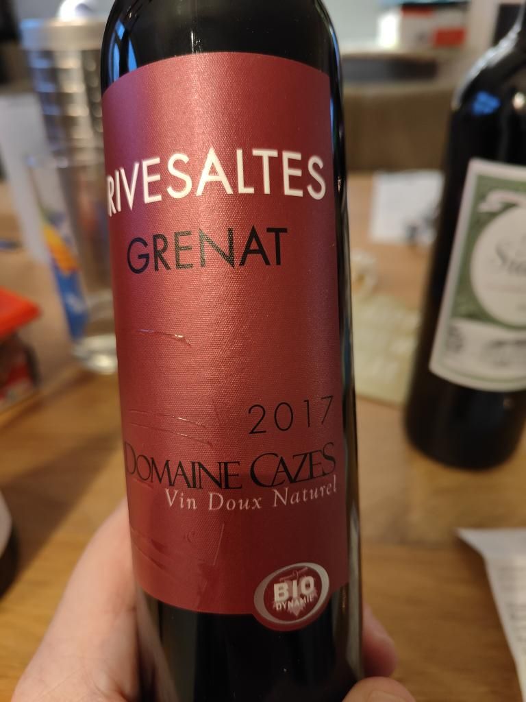 2016 Domaine Cazes Rivesaltes Grenat, France, Languedoc Roussillon ...