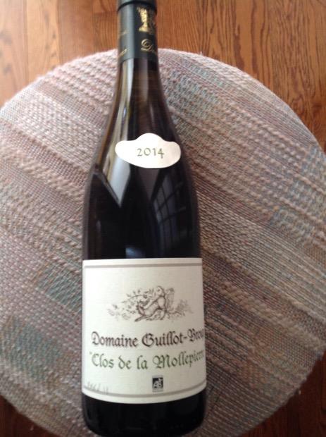 2014 Domaine Guillot-Broux Mâcon-Chardonnay Les Combettes, France ...