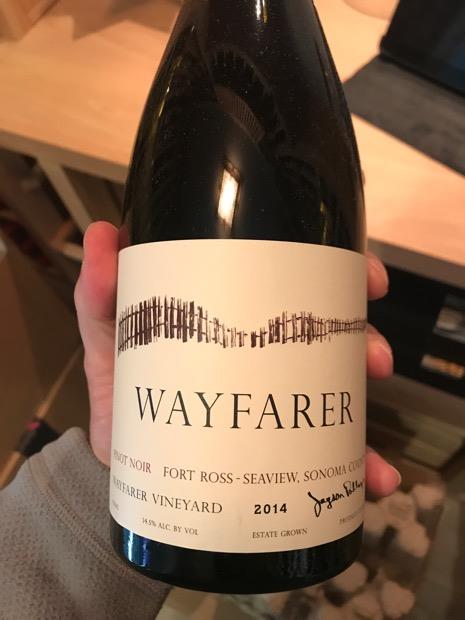 2014 Wayfarer Pinot Noir The Traveler Wayfarer Vineyard, USA ...