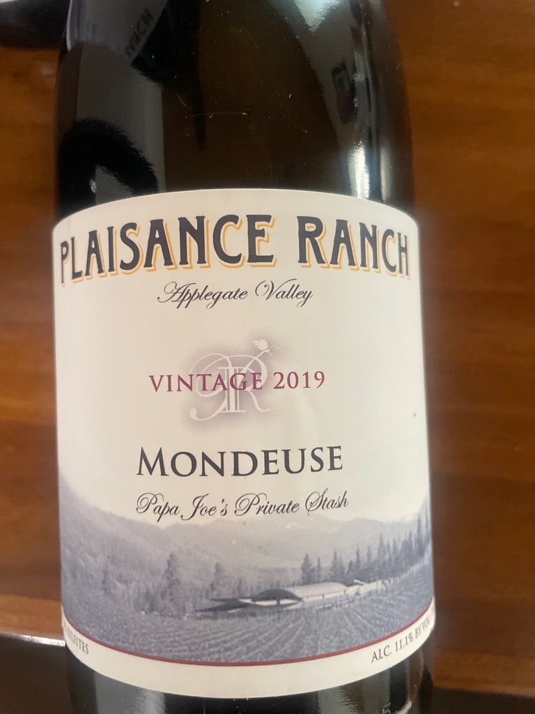 2020 Plaisance Ranch Mondeuse, USA, Oregon, Southern Oregon, Applegate ...