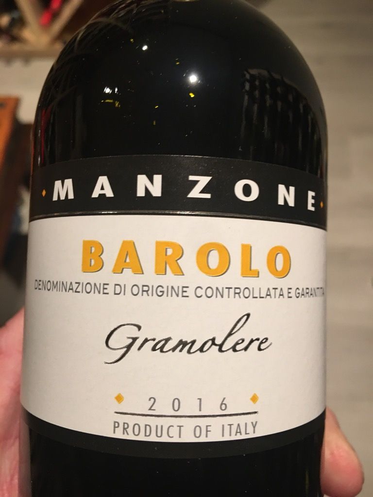 2016 Giovanni Manzone Barolo Gramolere, Italy, Piedmont, Langhe, Barolo ...