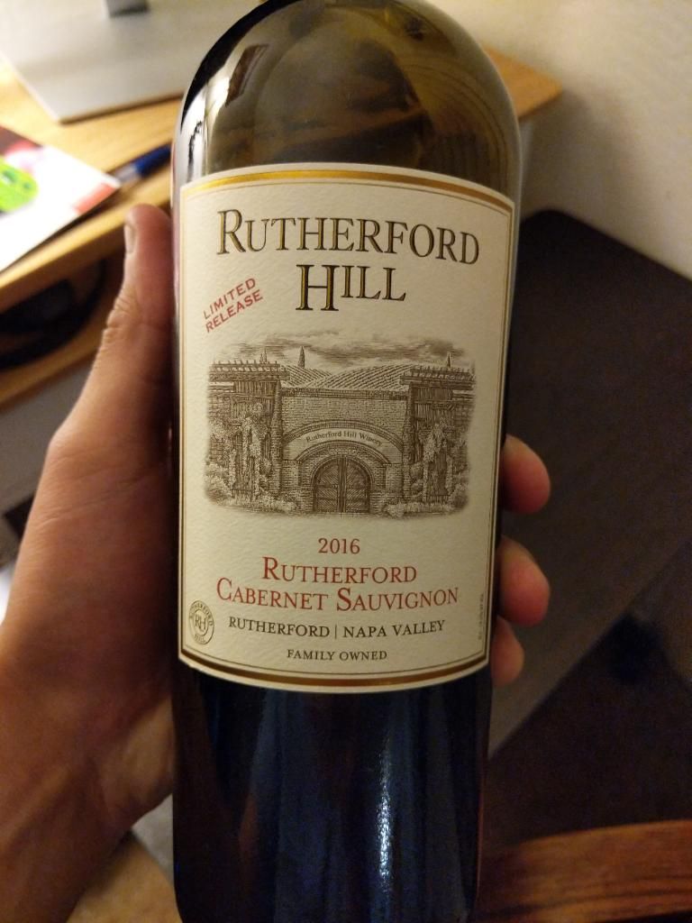 2016 Rutherford Hill Cabernet Sauvignon Rutherford, USA, California ...