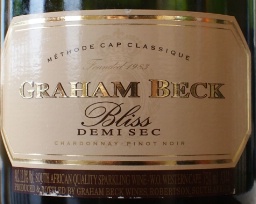 NV Graham Beck Bliss Demi Sec, South Africa, Western Cape - CellarTracker