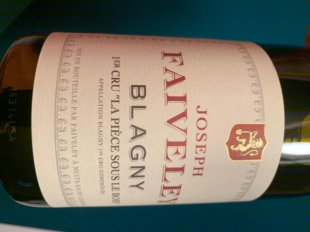 2012 Faiveley Blagny 1er Cru La Pièce-sous-le-Bois Rouge, France ...