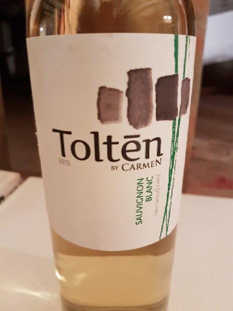 2016 Carmen Sauvignon Blanc Tolten Central Valley, Chile, Central ...
