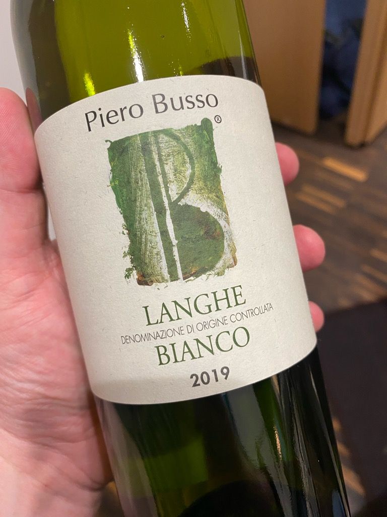 2019 Piero Busso Langhe Bianco, Italy, Piedmont, Langhe, Langhe DOC ...
