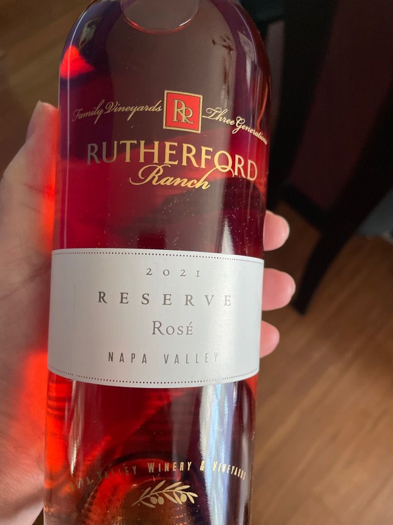 2021 Rutherford Ranch Rosé Reserve, USA, California, Napa Valley ...