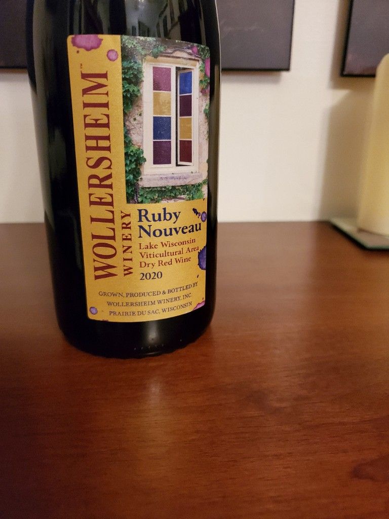 2022 Wollersheim Winery Ruby Nouveau, USA, Wisconsin, Lake Wisconsin ...