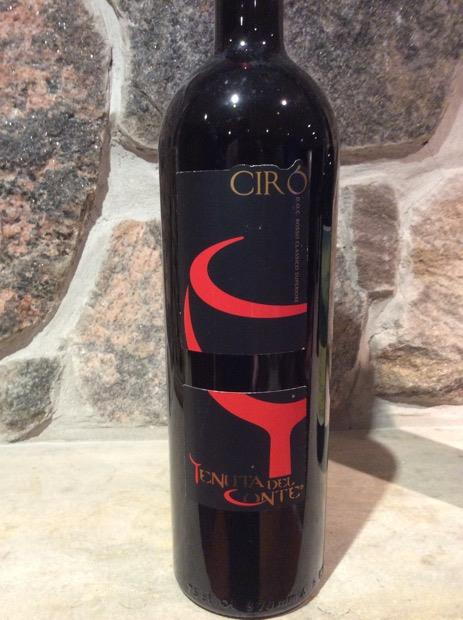 2008 Tenuta del Conte Cirò Classico Superiore, Italy, Calabria, Cirò ...