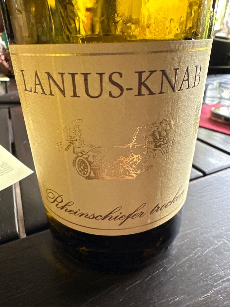 2023 Lanius-Knab Riesling Rheinschiefer Trocken, Germany, Mittelrhein ...
