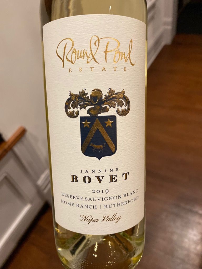 2020 Round Pond Estate Sauvignon Blanc Bovet Reserve, USA, California ...