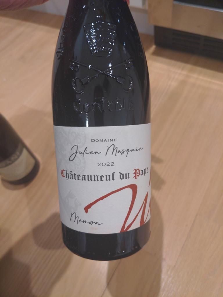 2023 Domaine Julien Masquin Châteauneuf-du-Pape Memora, France, Rhône ...