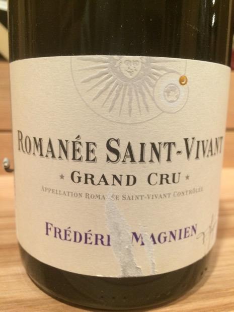 2002 Frédéric Magnien Romanée St. Vivant, France, Burgundy, Côte de ...