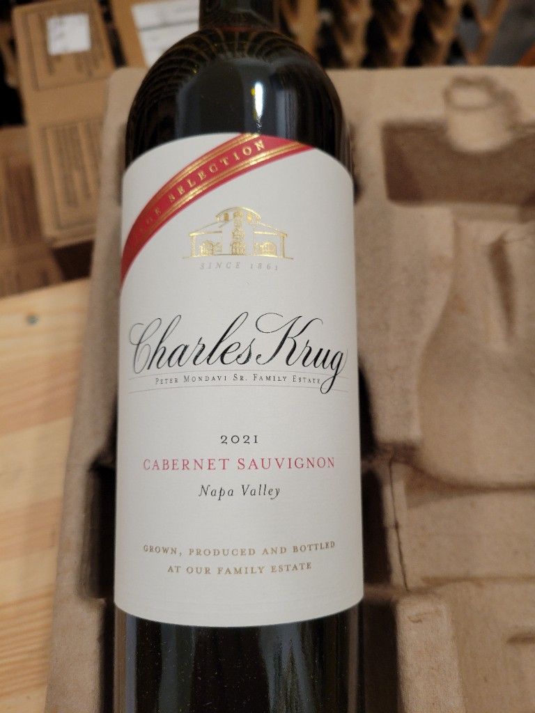 2021 Charles Krug Winery (Peter Mondavi Family) Cabernet Sauvignon ...