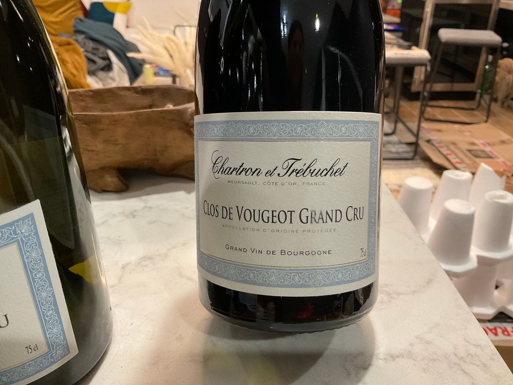 2015 Chartron et Trébuchet Clos Vougeot, France, Burgundy, Côte de ...