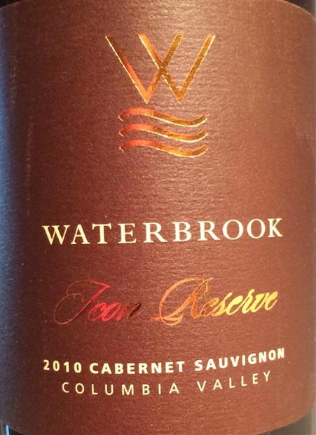 2010 Waterbrook Cabernet Sauvignon Icon Reserve, USA, Washington ...