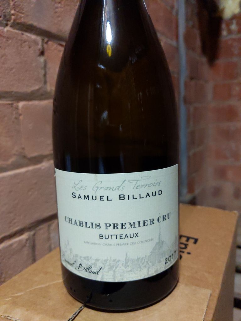 2017 Samuel Billaud Chablis 1er Cru Butteaux, France, Burgundy, Chablis ...