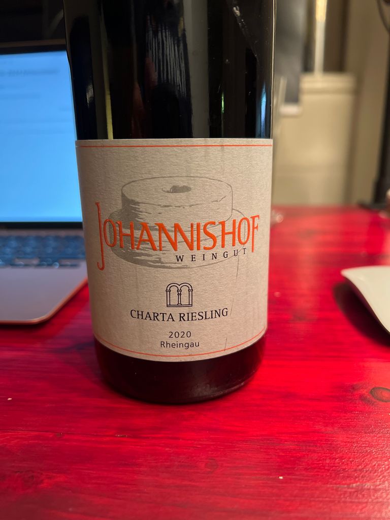 2020 Weingut Johannishof (H.H. Eser) Riesling Charta, Germany, Rheingau ...